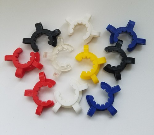 20 Pieces 18mm Keck Clips Get Glass Connectors Glass on Class Joint ...