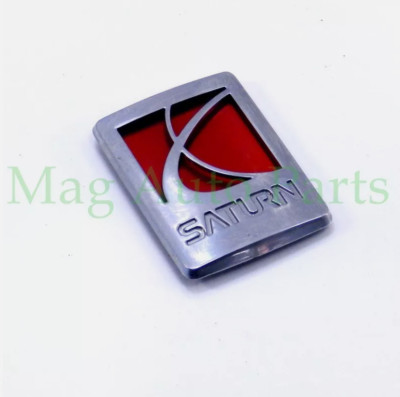 Saturn Relay door 05-07 Fender emblem badge nameplate OEM side logo Red ...