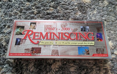 Retro Reminiscing Board Game 1960’s - 2000’s Family Fun Game | eBay UK
