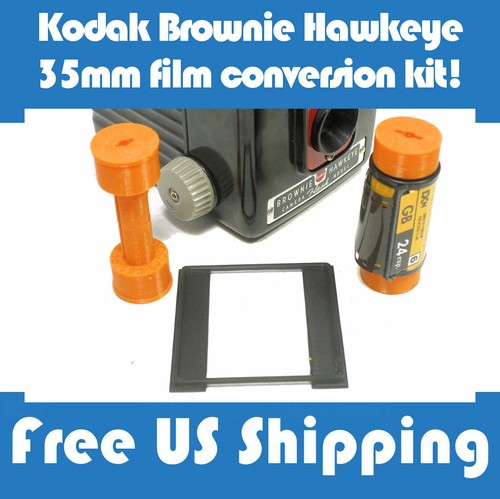 35mm to 620 Kodak Brownie Hawkeye Flash Film Spool Adapter Conversion ...