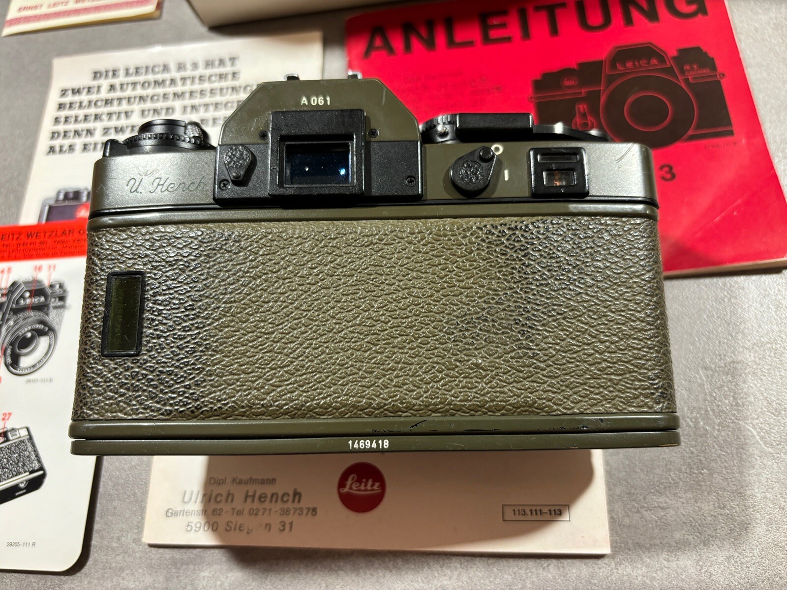 Leica R3 Safari Full-Set 10034 - Mega Rar! | eBay UK