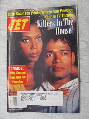 JET MAGAZINE NOV 16, 1998 HOLLY ROBINSON PEETE MARIO VAN PEEBLES ...