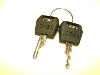 Case IH Tractor Starter Ignition Key 1964831C2 D250 Qty. (2) OEM - New ...