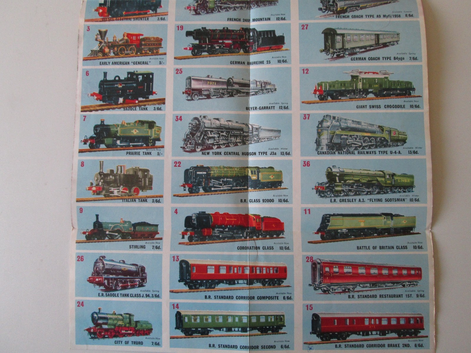Rosebud Kitmaster 1961 Catalogue - Locos, Trains and Layouts ...