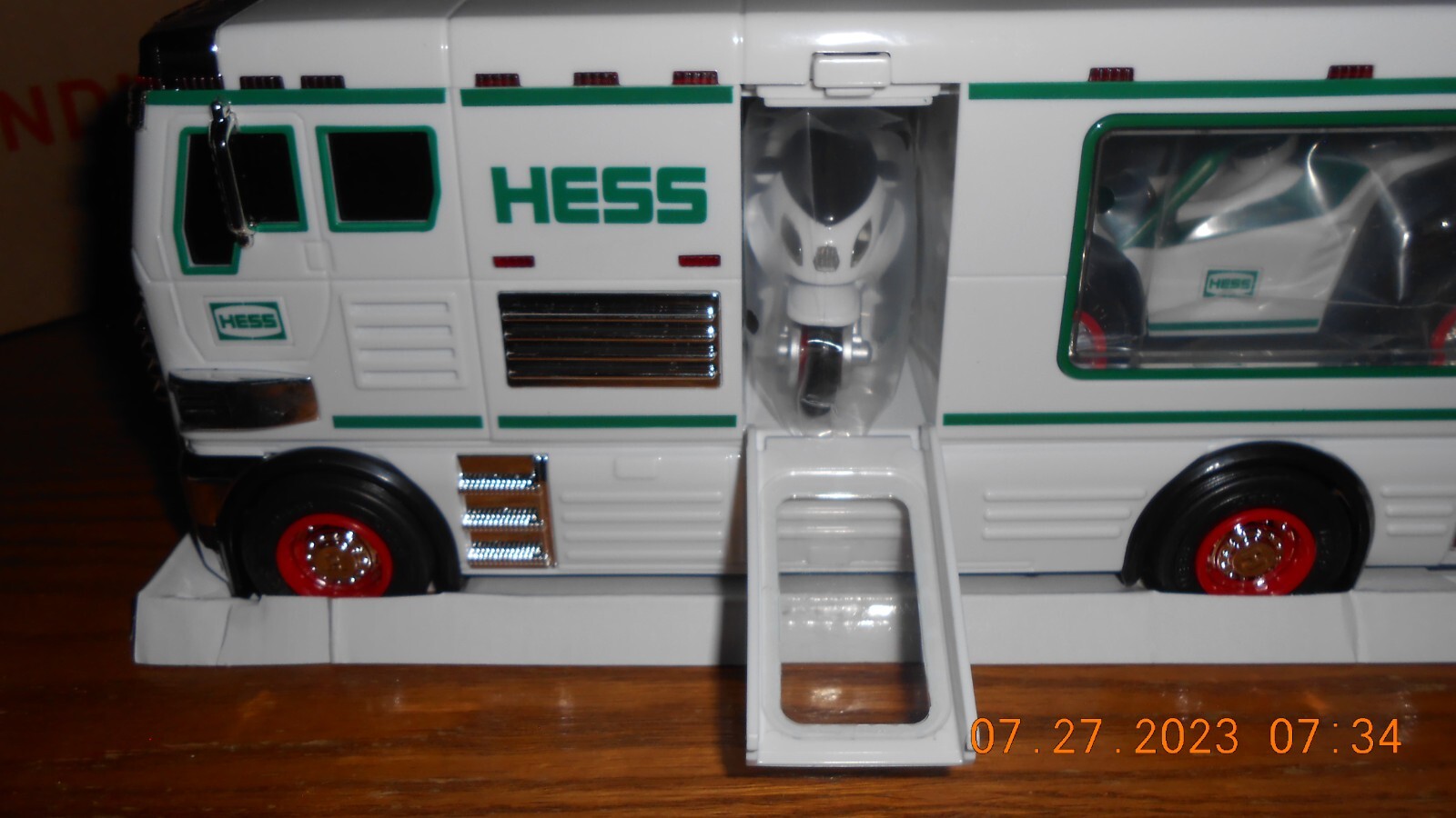 Hess+2018+Toy+Truck+RV+with+ATV+and+Motorbike for sale online | eBay