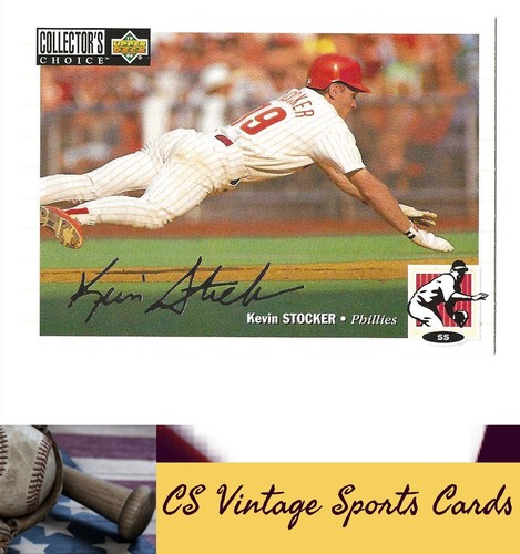 1994 Collector's Choice #268 Kevin Stocker Silver Signature | eBay
