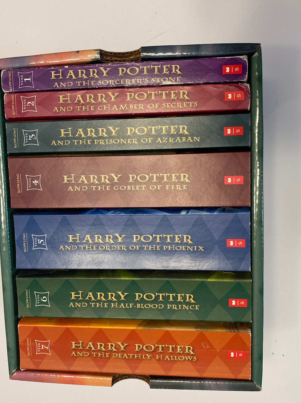 Harry Potter Paperback Book Series 1 - 7 Boxed Set | | eBay