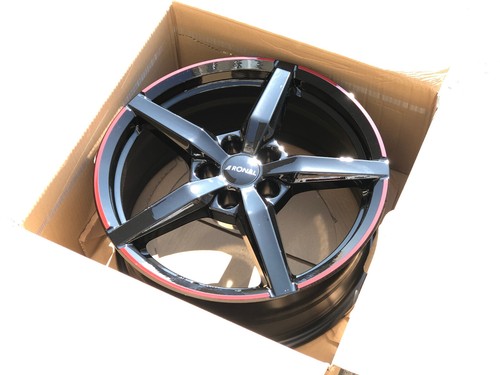 4x Neu RONAL R69 MCR 7.5x17 5x112 ET52 Mercedes A B V Klasse W447 Vito ...
