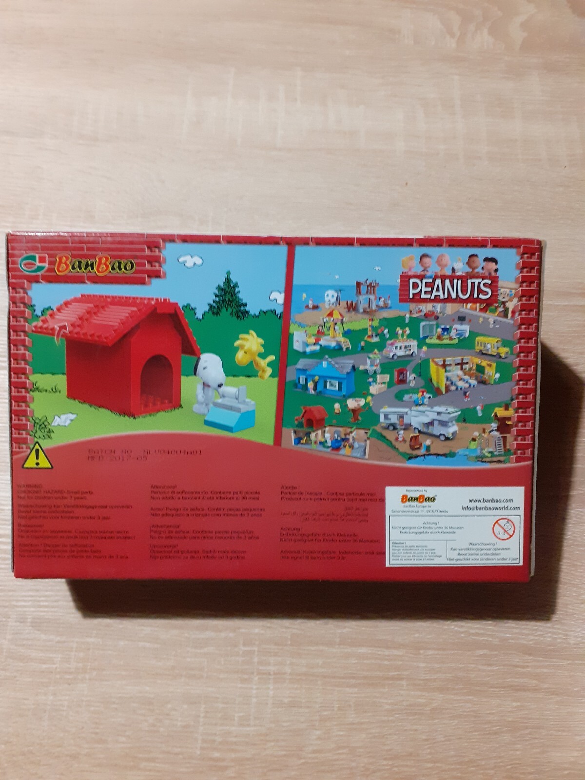 Jouets De Construction Snoopy Peanuts Banbao | eBay