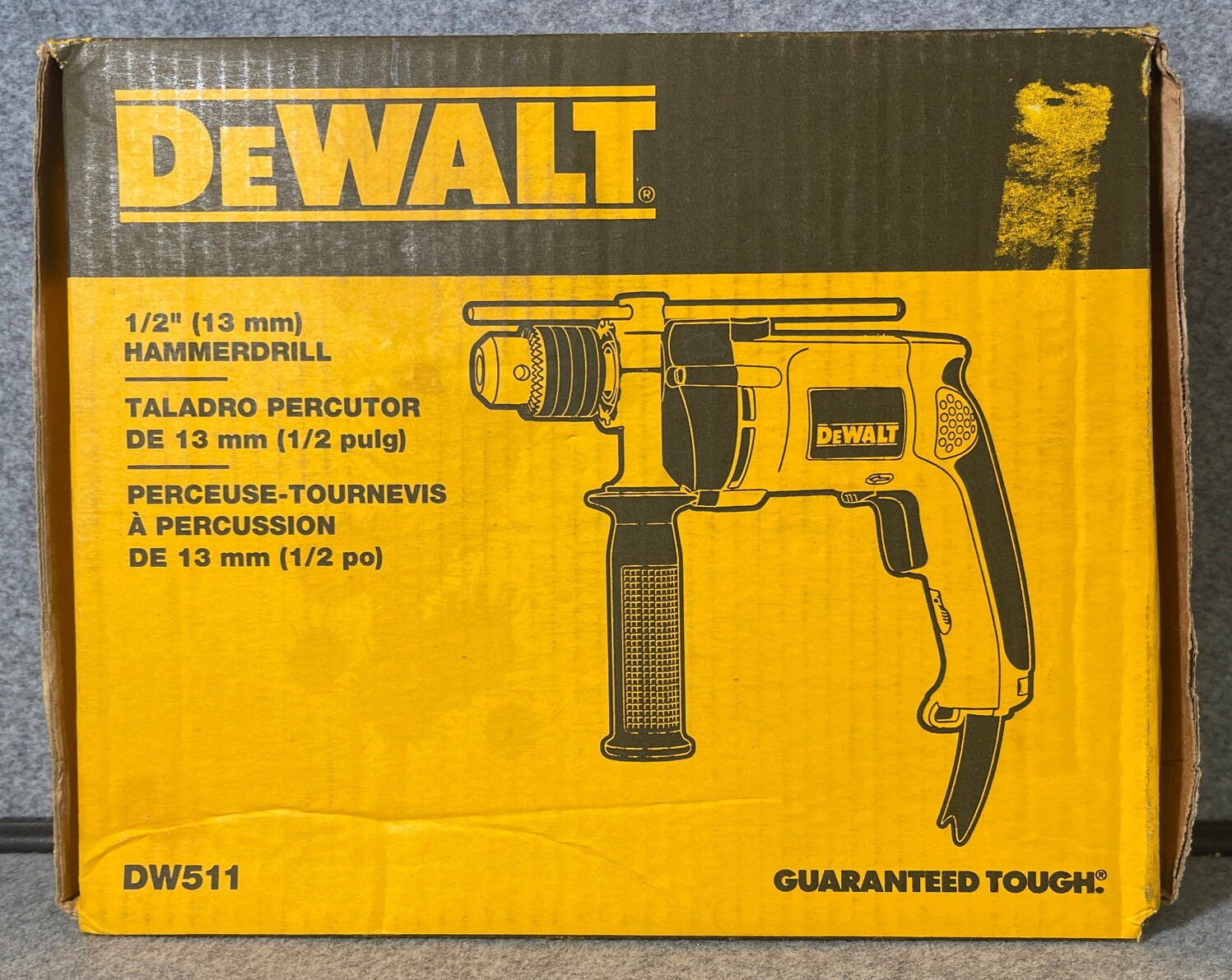 DeWALT - DW511 - 1/2" 13mm Hammerdrill 120V Corded - NEW 695976449375 ...