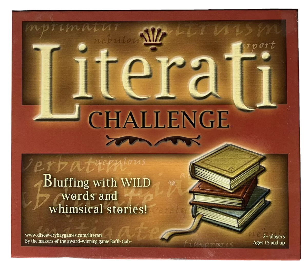 Literati Challenge Discovery Bay Games Word Games | eBay