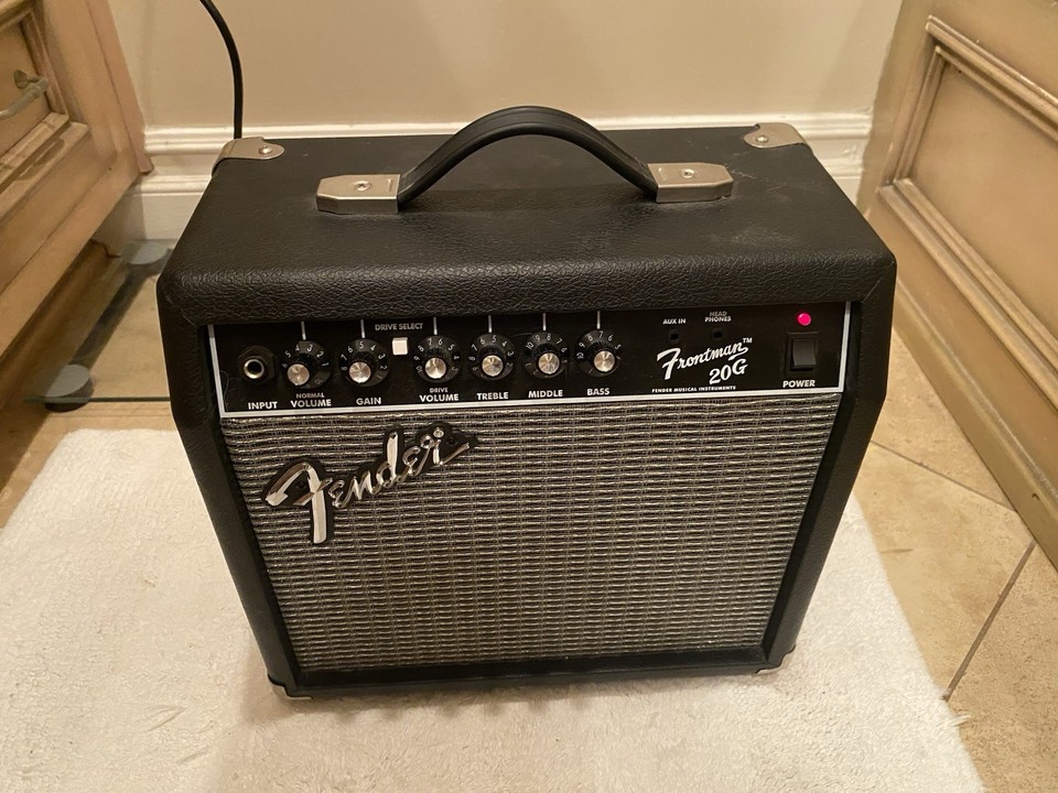 Fender Frontman 20G 120V Guitar Amp, Black, Open Box | eBay