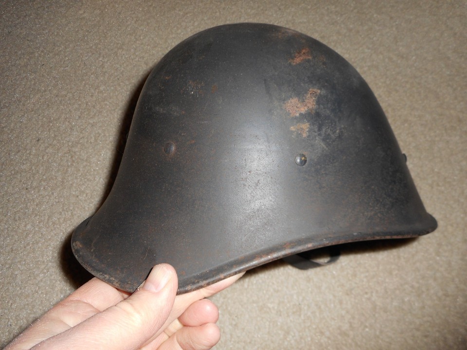 Rare WWII era Dutch Netherlands M23/27 steel helmet !!!! | eBay