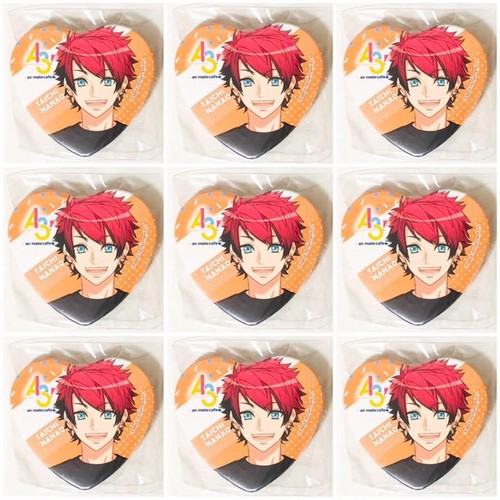 A3 Autumn Group Nanao Taichi Animate Cafe Body Heart-Shaped Can Badge Set Of 10 | eBay