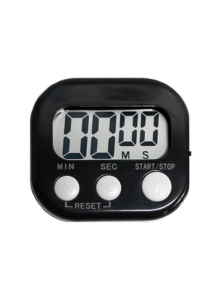 Magnetic LCD Digital Timer Kitchen Cooking Timer Loud Alarm Battery ...