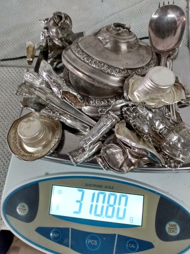 sterling silver scrap 310 grams all clean | eBay