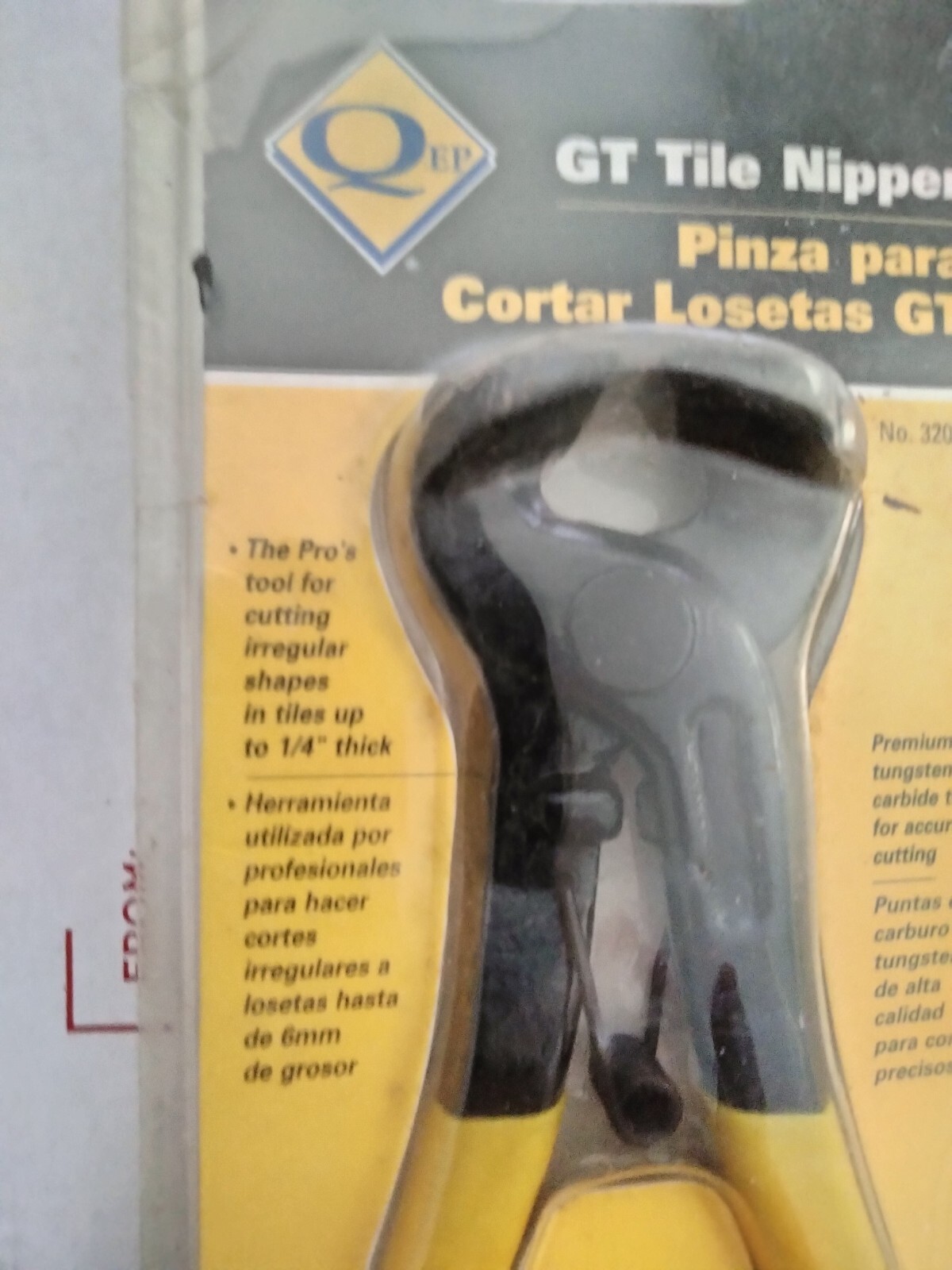 QEP Tile Nipper PRO series straight edge tool Model 32015⁸ for sale ...