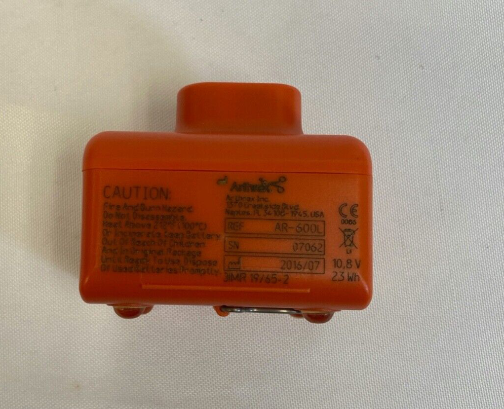 Arthrex AR-600L Battery Untested for sale online | eBay