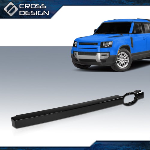 Front Bumper Grille Badge Strip Trim Fit For 20-24 Land Rover Defender ...