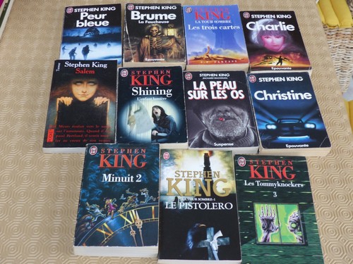 A02 Stephen King lot de 11 romans J'ai lu - Pocket 1988 - 2006 | eBay