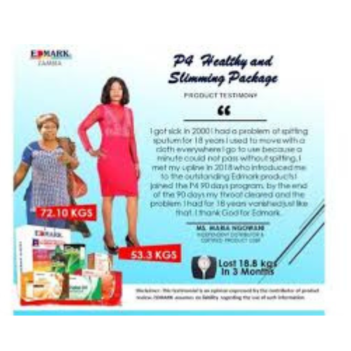 Edmark P4 Healty Slimming Program - lose at least 10-15 kg in 1 month ...