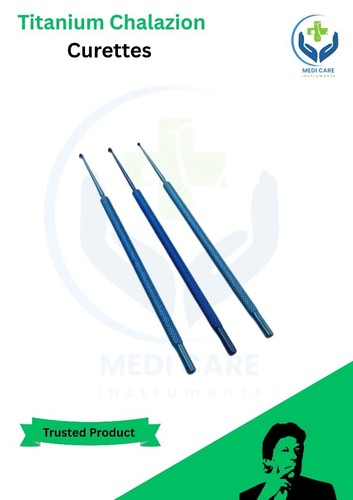 Titanium Chalazion Curettes Micro ophthalmic eye surgical instrument ...
