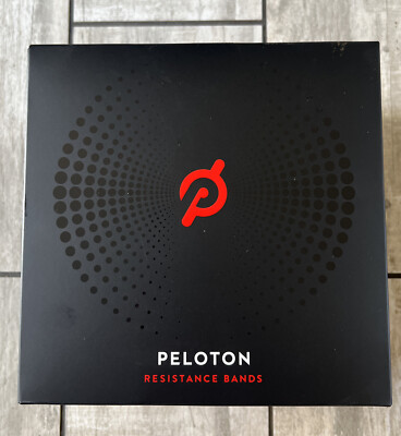 PELOTON Resistance Bands 3 Bands Light Medium Heavy Gym Workout No Slip ...