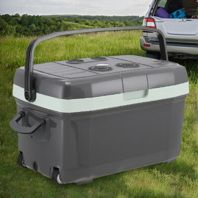 45L Car Portable Traveling Fridge Freezer Cooler Box 12V/240V Camping ...