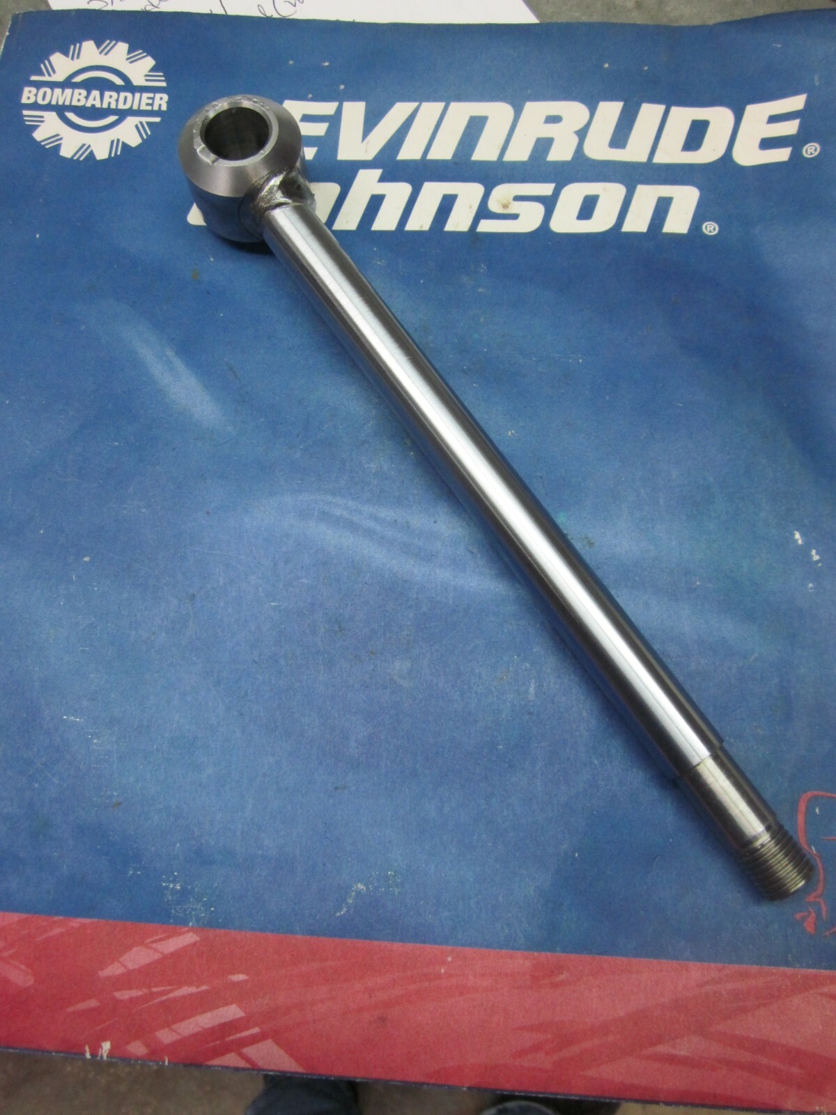 JOHNSON EVINRUDE 40 48 50 HP TRIM & TILT ROD & EYELET 433225 1989-2004 ...
