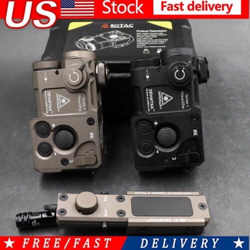 PERST-4 Aiming IR Green/Blue Laser Sight 20mm Rail w/ KV-D2 Switch ...
