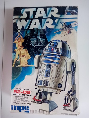 Star Wars R2D2 Model Kit 1977 Vintage, New Unused MPC Artoo-Detoo ...