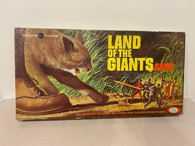 Vintage 1968 LAND OF THE GIANTS Board Game Ideal COMPLETE | eBay