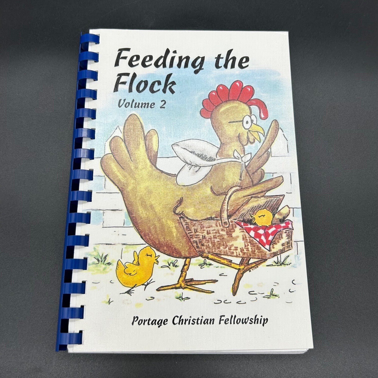 Feeding the Flock V 2 Portage IN Christian Fellowship Cookbook 2002 Morris Press | eBay