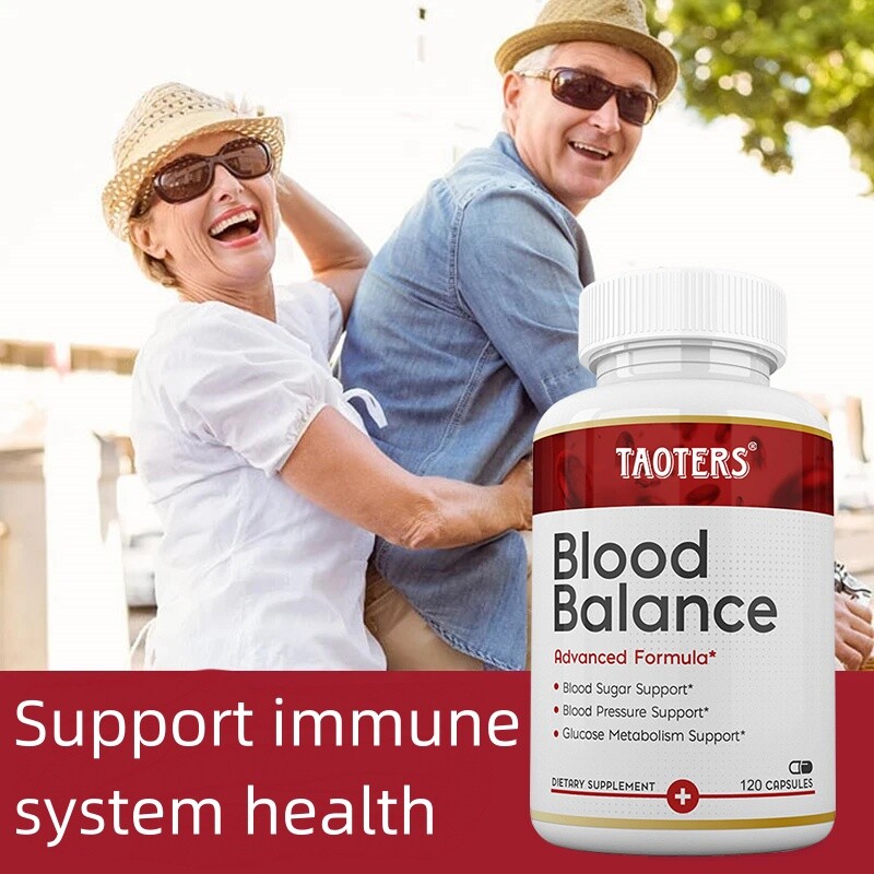 Blood Balance Supplement -30/60/120Capsules-Blood Sugar Support & Blood ...