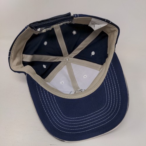 ASTEC Strapback Hat Blue OSFA Embroidered Adjustable 6 Panel Colorblock ...