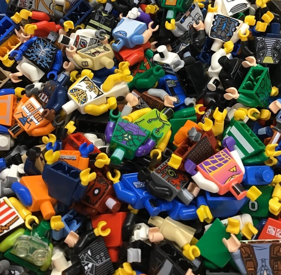 LEGO MINIFIGURE BODY PARTS HEADS TORSOS LEGS HATS - YOU CHOOSE! | eBay