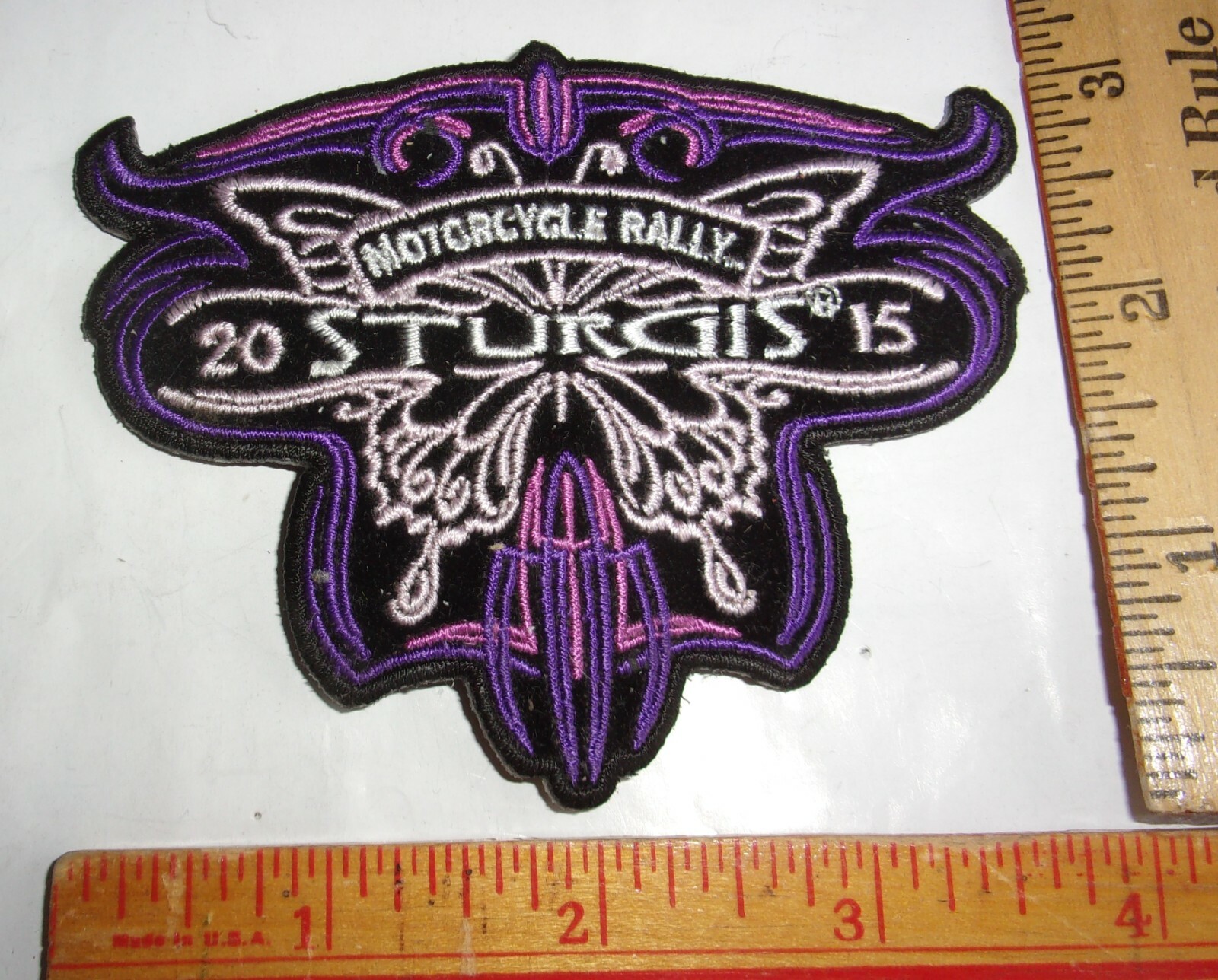 2015 Sturgis patch 75th motorcycle rally souvenir biker vest ...