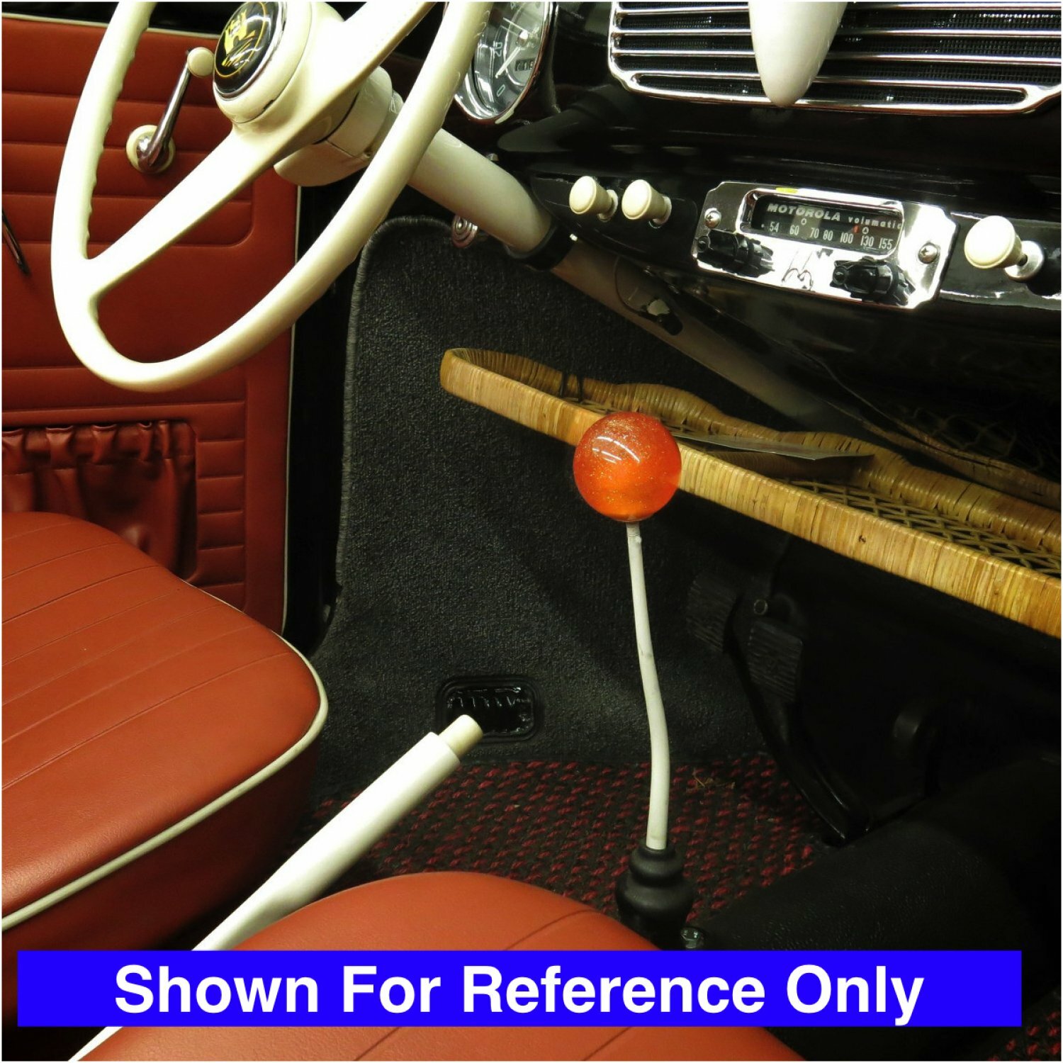Blue Real Men Drive Stick Orange Metal Flake Shift Knob w/ M16x1.5 ...