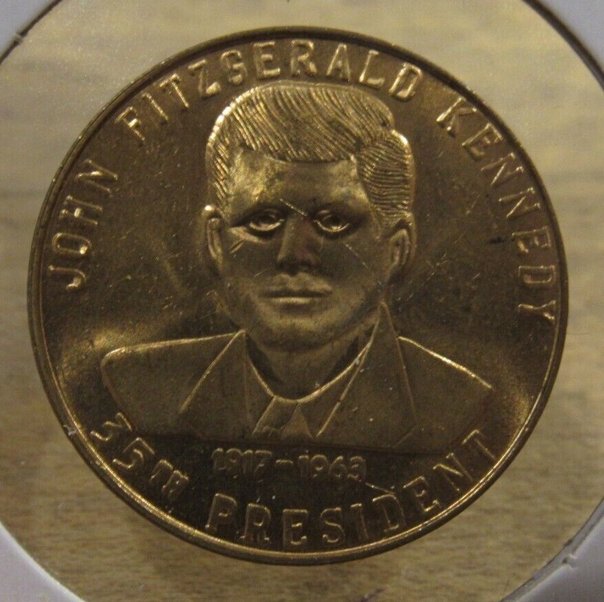 1963 John F. Kennedy Memorial Coin Token - JFK | eBay