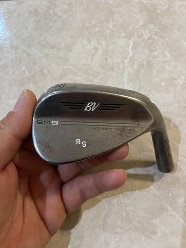 Titleist Vokey SM9 Raw 52 Degree 12 Bounce F Grind Gap Wedge Head Only ...