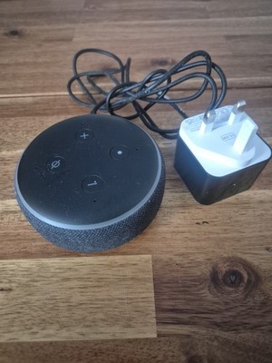 Amazon Echo Dot 3rd Generation Smart Alexa Speaker, Charcoal, Model ...