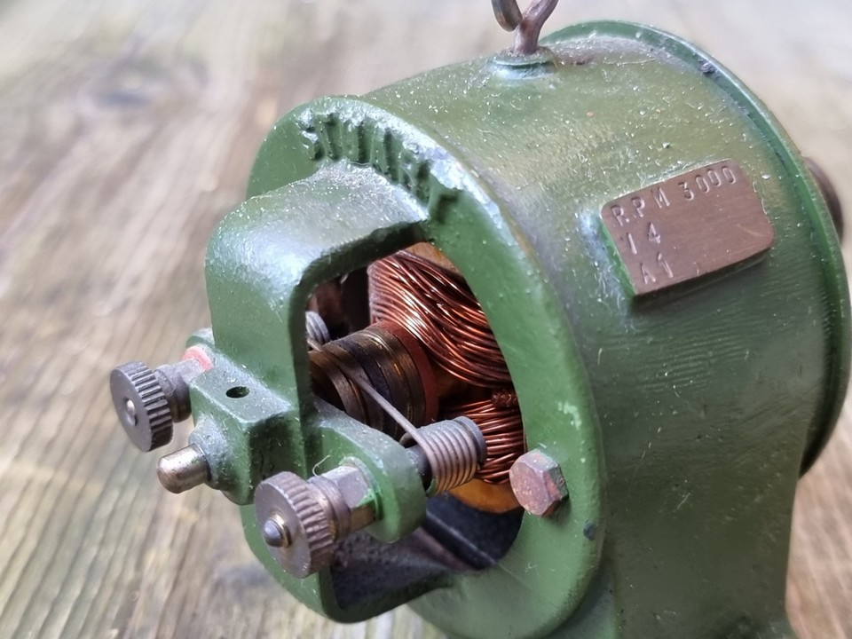 Vintage Stuart Model Live Steam Engine Dynamo Accessory Original ...