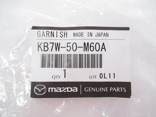 Genuine OEM Mazda KB7W-50-M60A Driver Rear Exterior Molding 2017-2020 ...