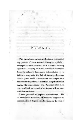 Prometheus Unbound, a Lyrical Drama in Four Acts with Orher Poems by ...