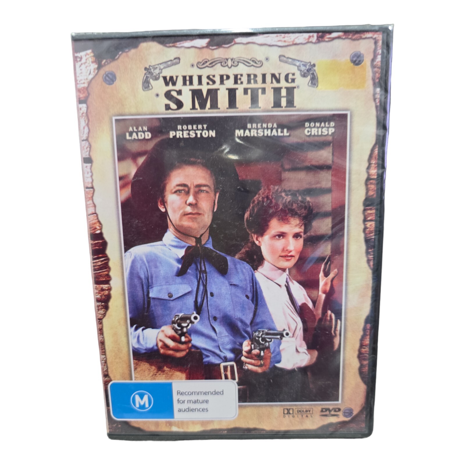 Whispering Smith (1948) DVD Region 4 VGC Alan Ladd, Robert Preston Free ...