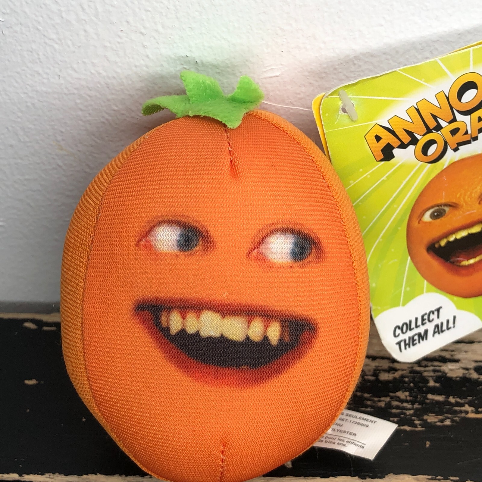 Annoying Orange Plush Keychain Toy Stuffed Animal Nanco 2012 With Tags ...