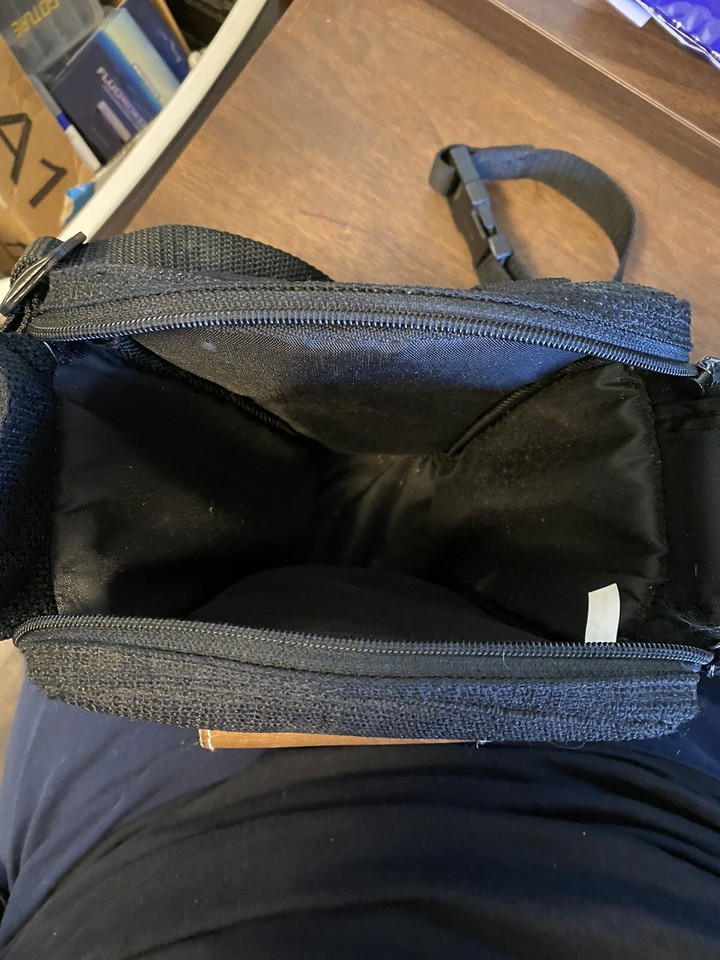 Camera case black w/ shoulder strap and belt loops | eBay