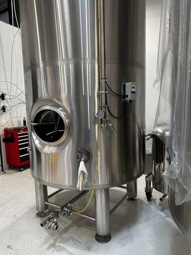 Used 40bbl (1240 gal) Bespoke Glycol Jacketed Brite tank | eBay