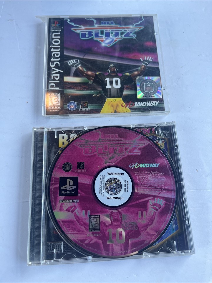 NFL Blitz PlayStation 1 PS1 Black Label 31719268047 | eBay