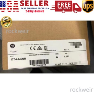 AB 1734-ACNR New Sealed Point I/O ControlNet Network Adapter US Free ...